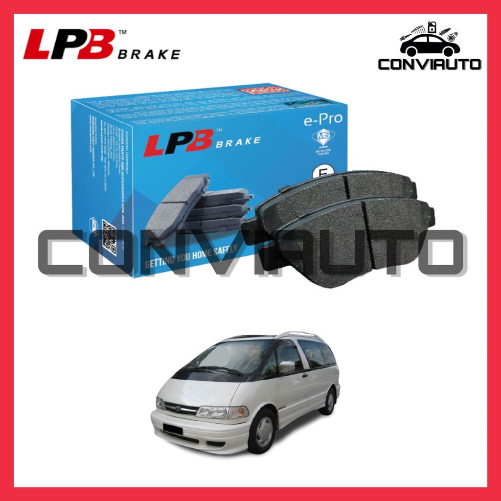 TOYOTA ESTIMA TCR11 TCR20 TCR21 2.4 1993-1996 FRONT LPB DISC BRAKE PAD ...