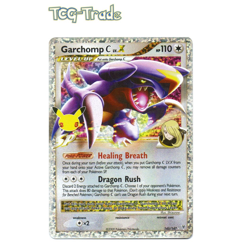 [Pokemon TCG Singles] Celebrations 25th Anniversary - 145/147 Garchomp ...