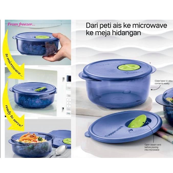 Tupperware Rock N Serve Round Set | Shopee Malaysia