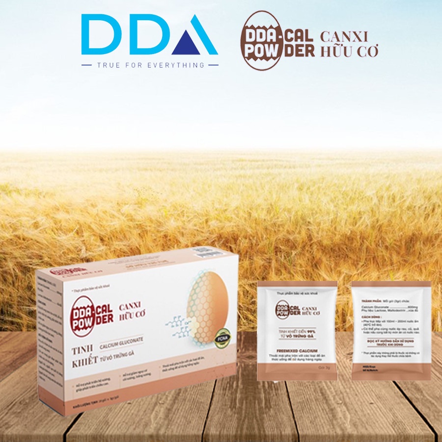 Calcium DDA EXTRACT FROM CHICKEN EGG SHELLS - BOX OF 20 PACKAGES ...