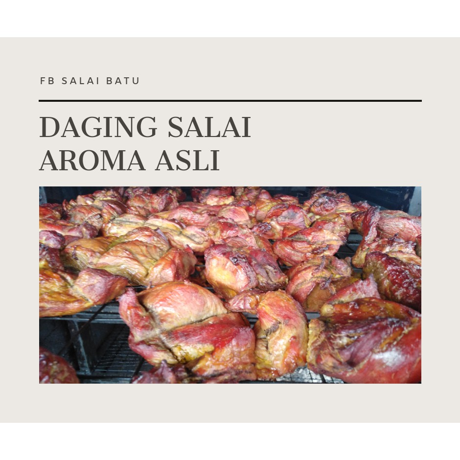 STICKER SAHAJA DAGING SALAI AROMA RUMAH SALAI | Shopee Malaysia