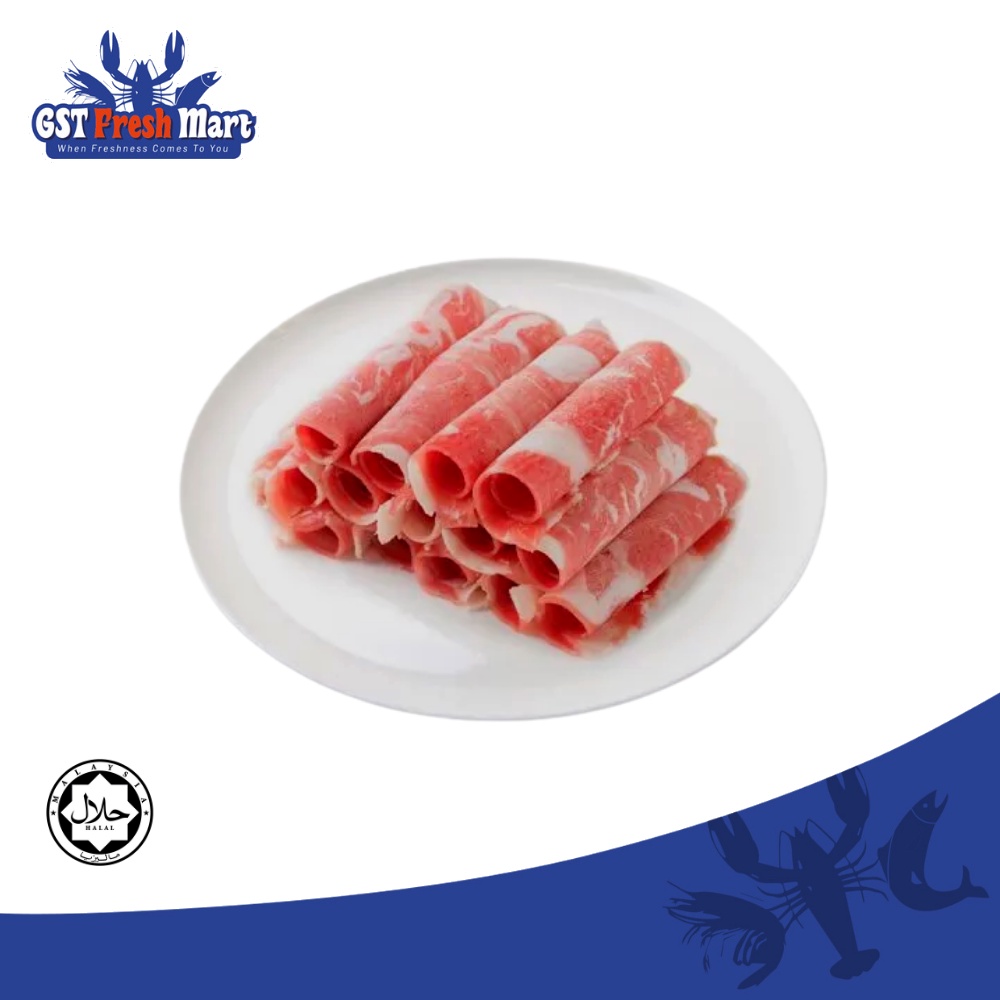 FROZEN BEEF ROLL (12-15PCS) 150GM+-/PKT 冷冻牛肉卷 - GST FRESH MART | Shopee ...
