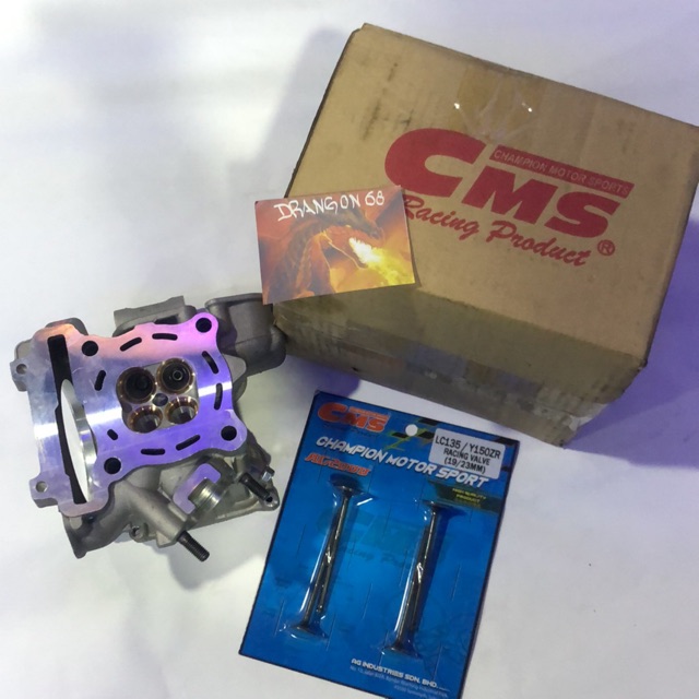 RACING HEAD CMS y15/lc135 19/23mm 19/22mm (valve sets) | Shopee Malaysia