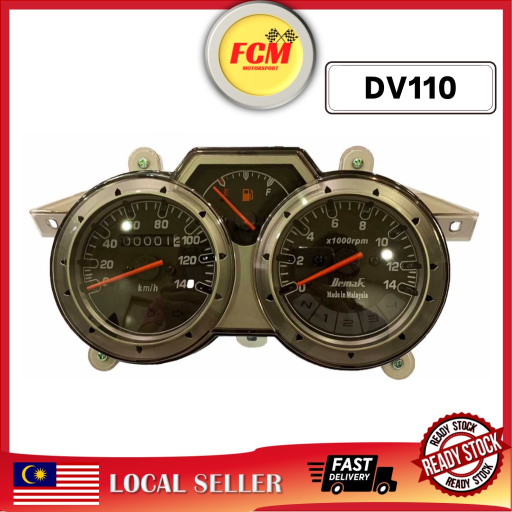 DEMAK DV110 SPEEDO METER ASSY 100% OE DEMAK DV110 /LEGENDA 110Z METER ASSY COMP | Shopee Malaysia
