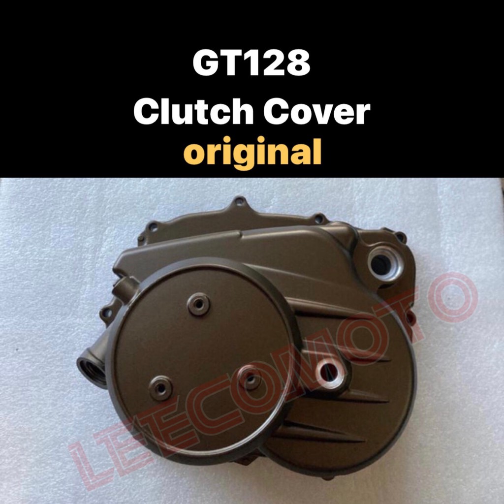 ORIGINAL MODENAS GT128 GT 128 CLUTCH COVER ENGINE ENJIN CRANKCASE CRANK ...