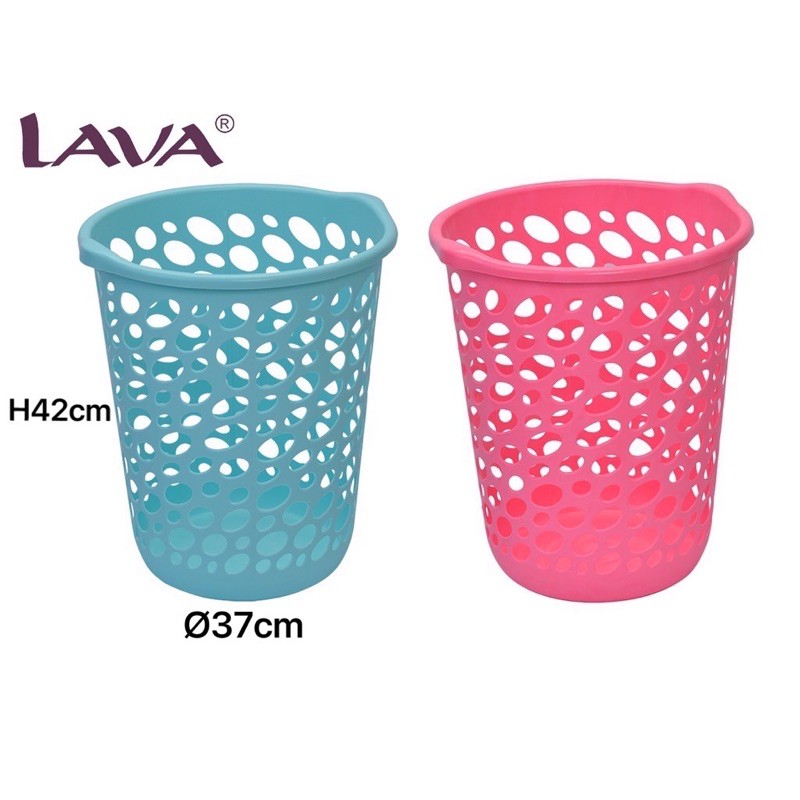 LAVA Plastic Laundry Basket / Bakul Dobi (LDB385) | Shopee Malaysia