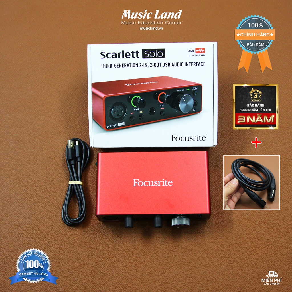 Sound Card Focusrite Solo Gen 3 – Genuine | Shopee Malaysia