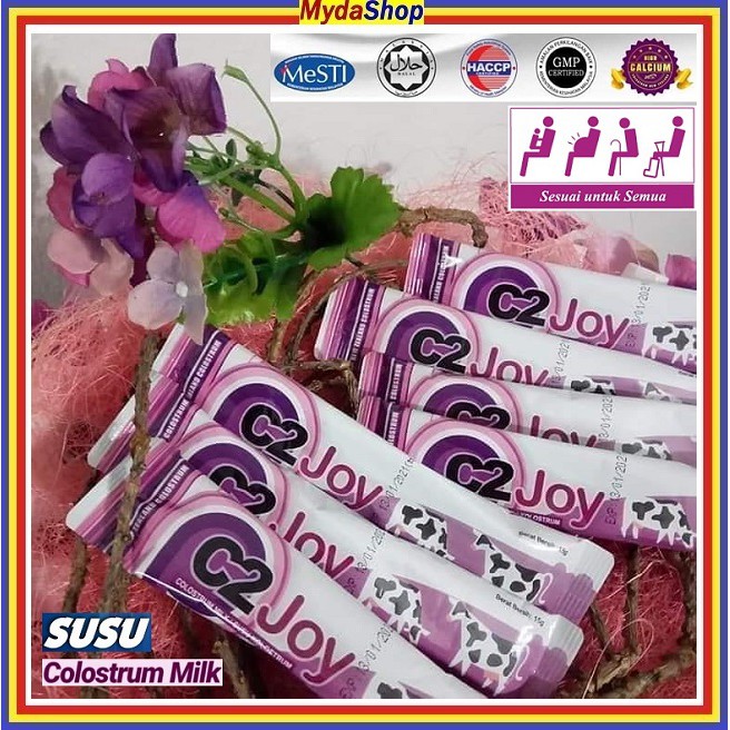 Paket C2 JOY Susu Kolostrum. Colostrum Milk Sachet C2Joy | Shopee Malaysia