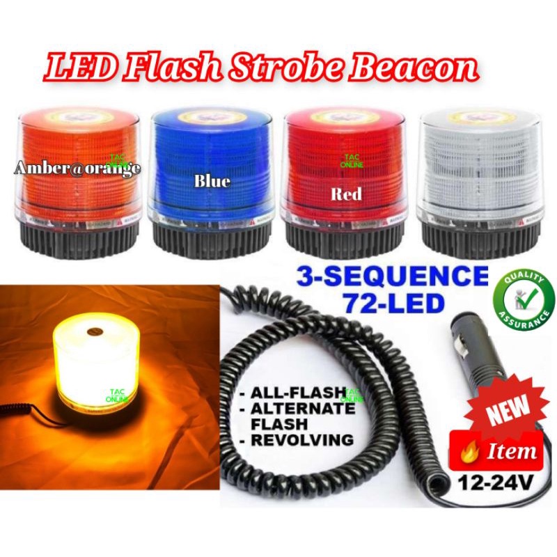 Car Emergency Beacon Flash LED Strobe Light towing truck airport car ...