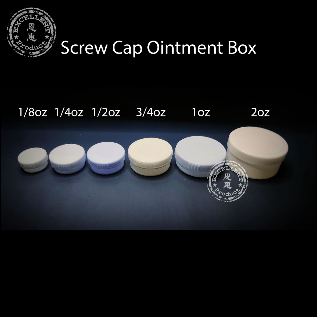 (50/100pcs) Ointment box | Cream container | cream Jar | Shopee Malaysia