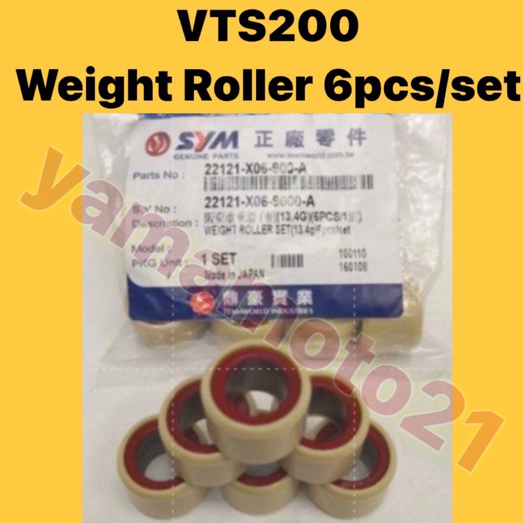 Original SYM VTS200 GTS200 Step125 Elegan Skydrive Scomadi Pulley ...