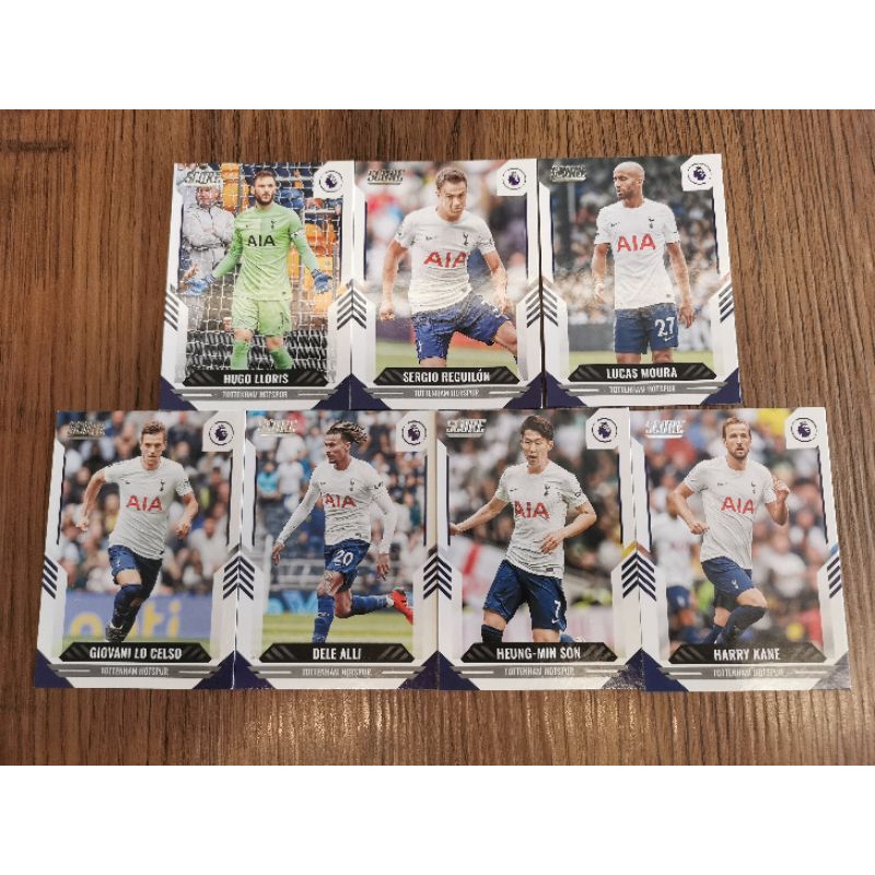 Panini Score Premier League Soccer 2021/2022 Tottenham Hotspur Team ...