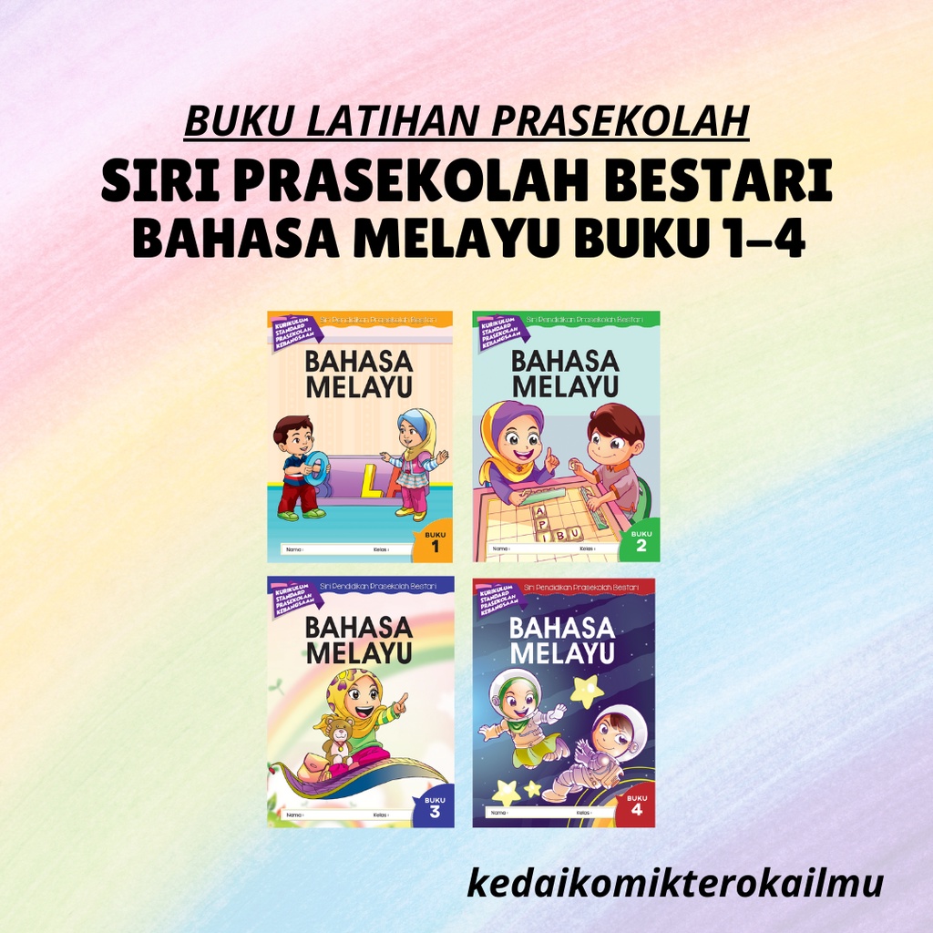 Aras Mega - Siri Pendidikan Prasekolah Bestari - Bahasa Melayu Buku 1 ...