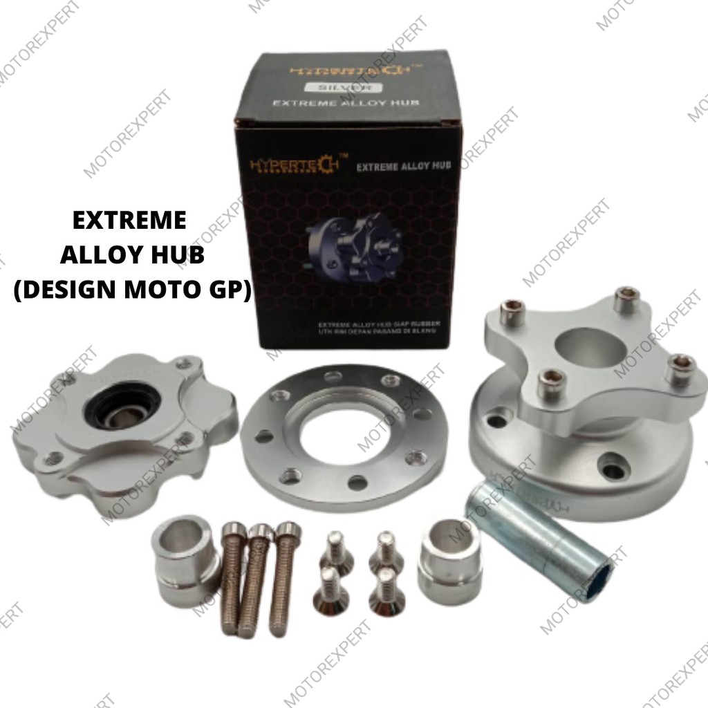 HYPERTECH EXTREME ALLOY CNC HUB ADAPTER / FRONT RIM CONVERT TO REAR RIM ...