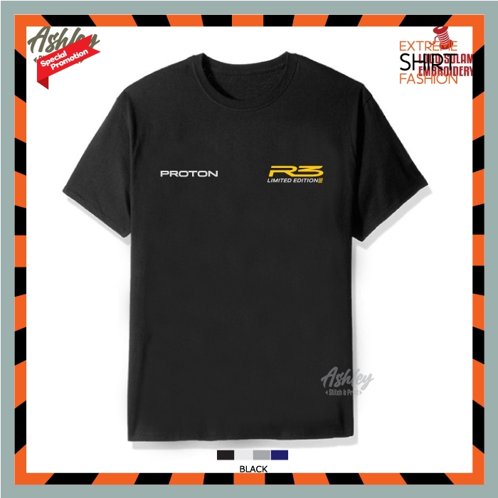 T Shirt Sulam New Proton R3 Race Rally Research Limited Edition ...