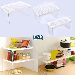 DAISO Japan / / Stackable Shelf Shelving / 20*32*15.9cm | Shopee Malaysia
