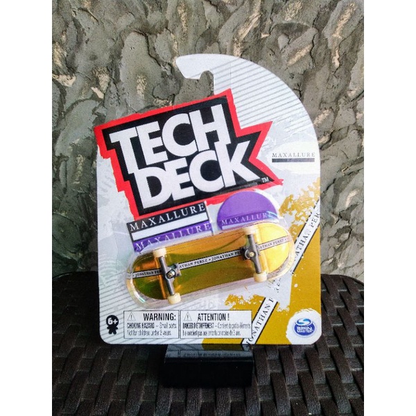 Tech DECK Fingerboard Maxallure Jonathan Perez - 2022 | Shopee Malaysia