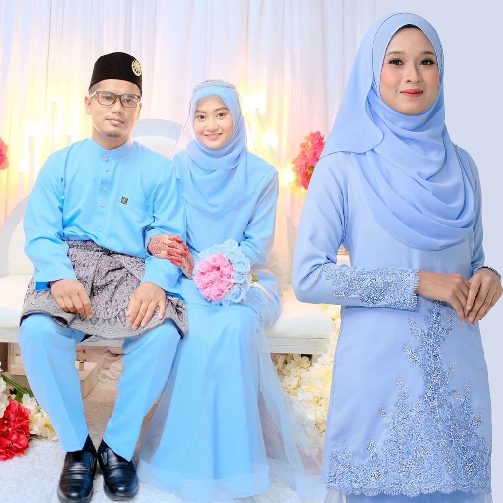 𝟖 𝐈𝐓𝐄𝐌 𝟏 𝐇𝐀𝐑𝐆𝐀 | 𝐁𝐀𝐘 𝐁𝐋𝐔𝐄 | SET NIKAH | SET COUPLE | KURUNG MODEN ...