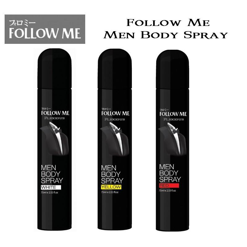 [READY STOCK]Follow Me Men Body Spray Perfume 75ml | Shopee Malaysia