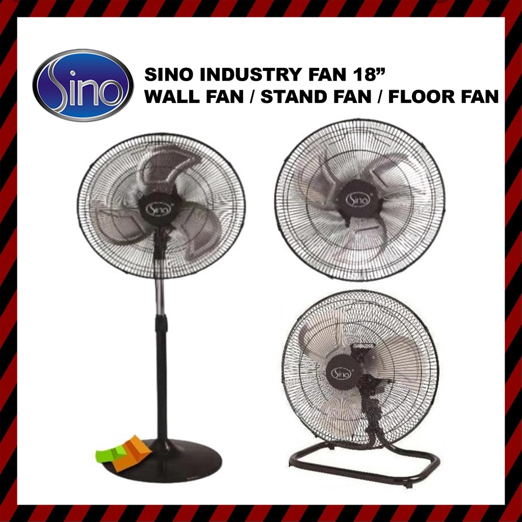 SINO SFF & SWF & SSF 18'' INDUSTRY FAN FLOOR FAN / STAND FAN / WALL FAN ...