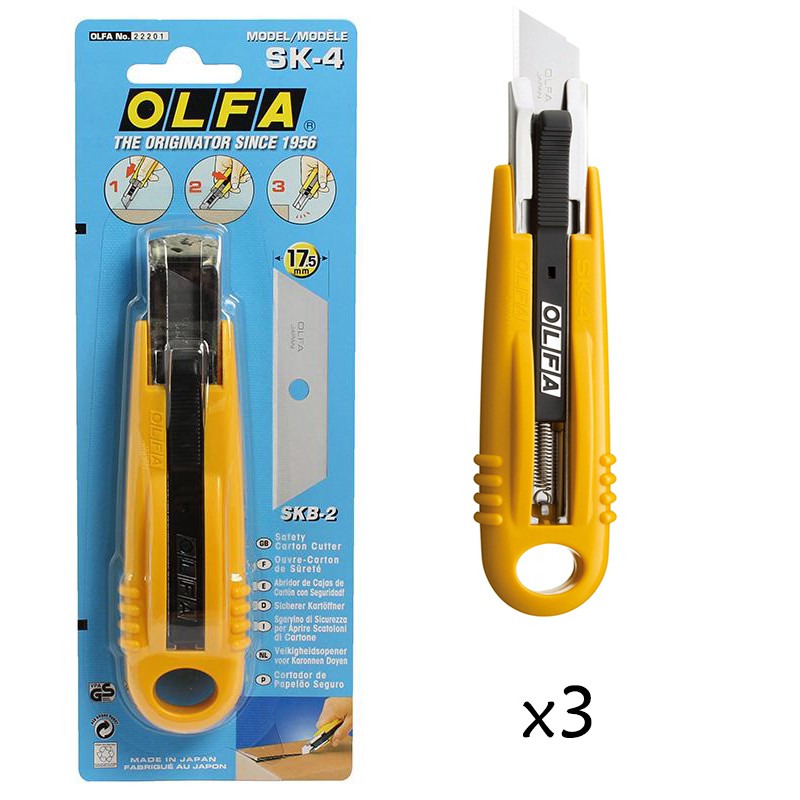[GY Office] Olfa Self-Retracting Safety Knife SK-4 | Shopee Malaysia