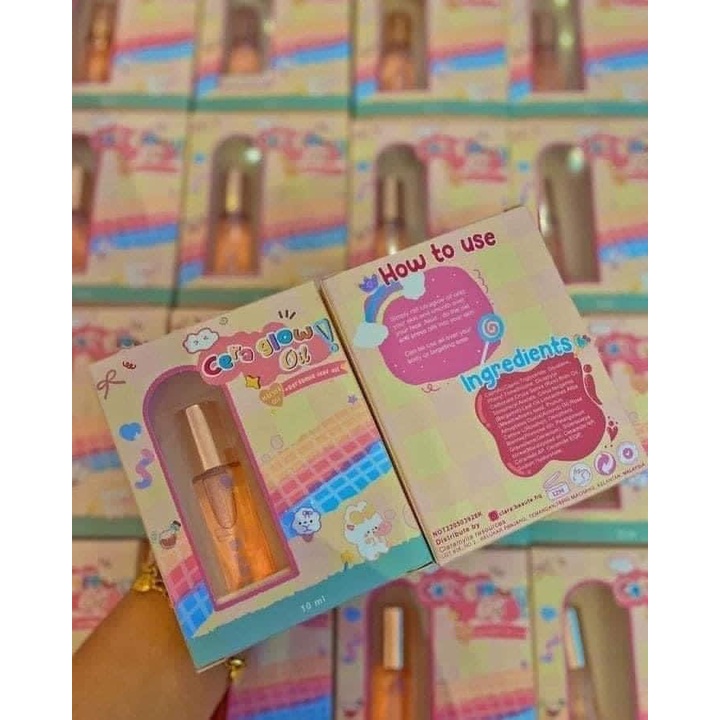 CLARA BEAUTE CERA GLOW OIL VIRAL TIKTOK SERUM CHANGE REPAIRING | Shopee ...
