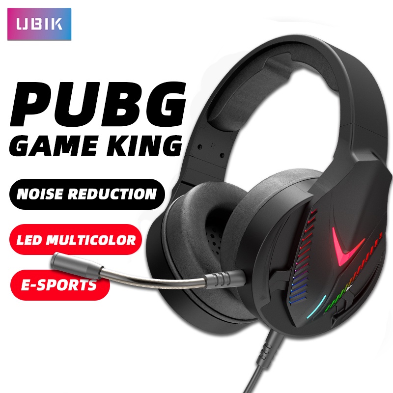 UBIK ST11 PUBG Gaming Headphone Headset Headphones with Microphone Mic ...