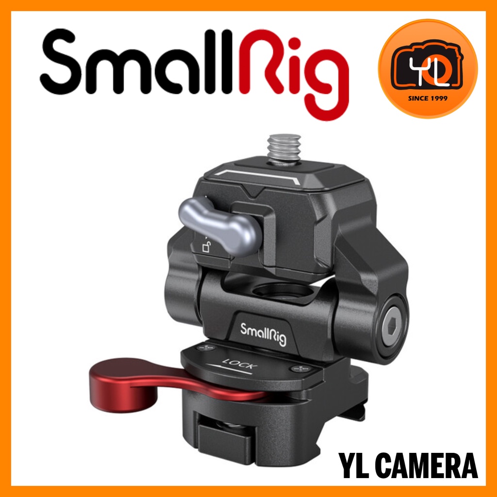 SmallRig 3601 Drop-In HawkLock Quick Release Monitor Mount with NATO ...