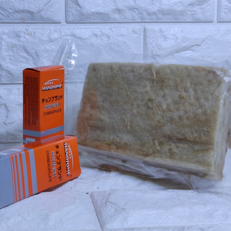 KAYU Cotton ROCKWOOL Foam Adhesive Foam+Korean Glue Wood And Stone ...