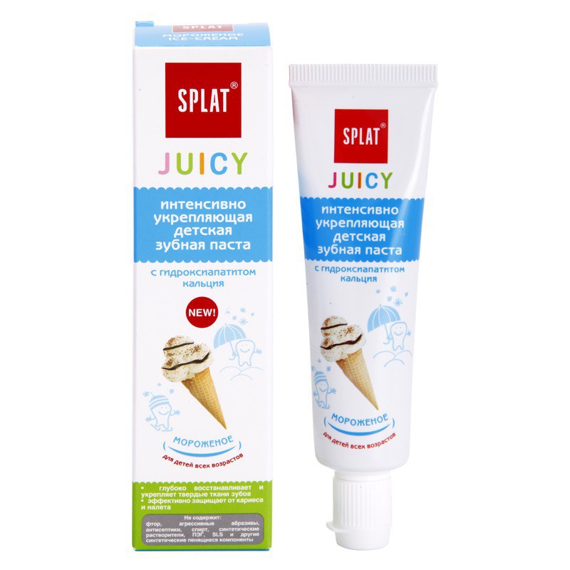 Splat JUICY Ice-Cream Toothpaste(35ml) | Shopee Malaysia