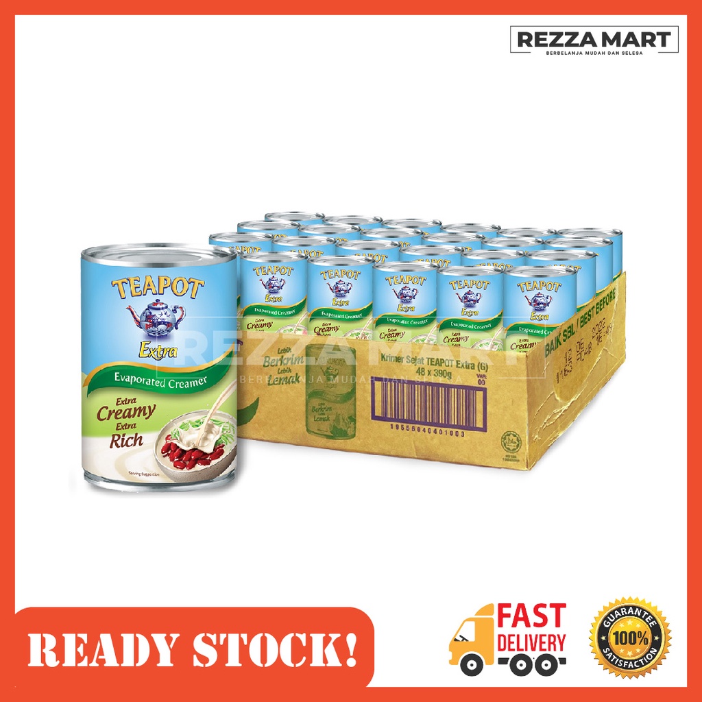 TEAPOT Evaporated Creamer [390G x 48] | Shopee Malaysia