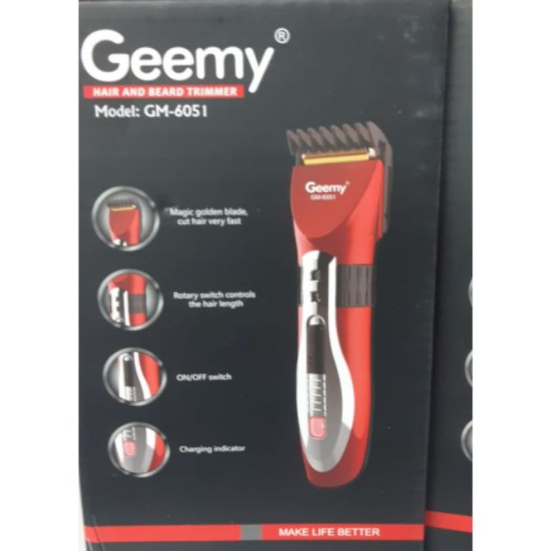 💥READY STOCK GM-6051💥💯💯 ORIGINAL geemy smart shaver,longer charging | Shopee Malaysia