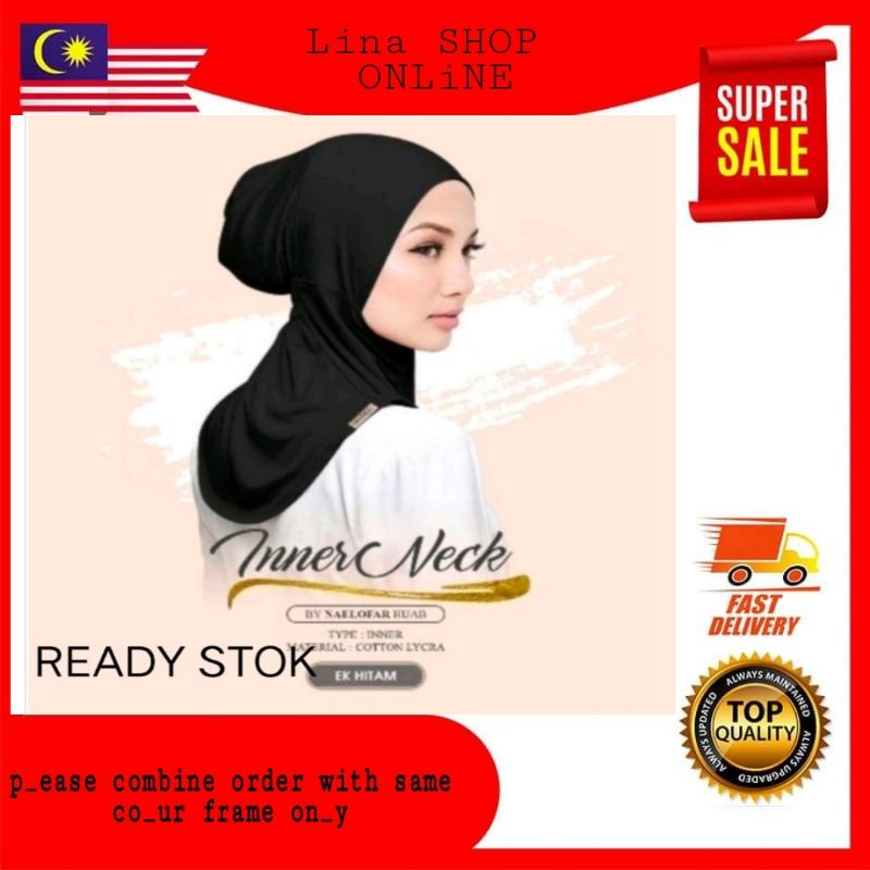 inner neck by naelofar(READY STOK) | Shopee Malaysia