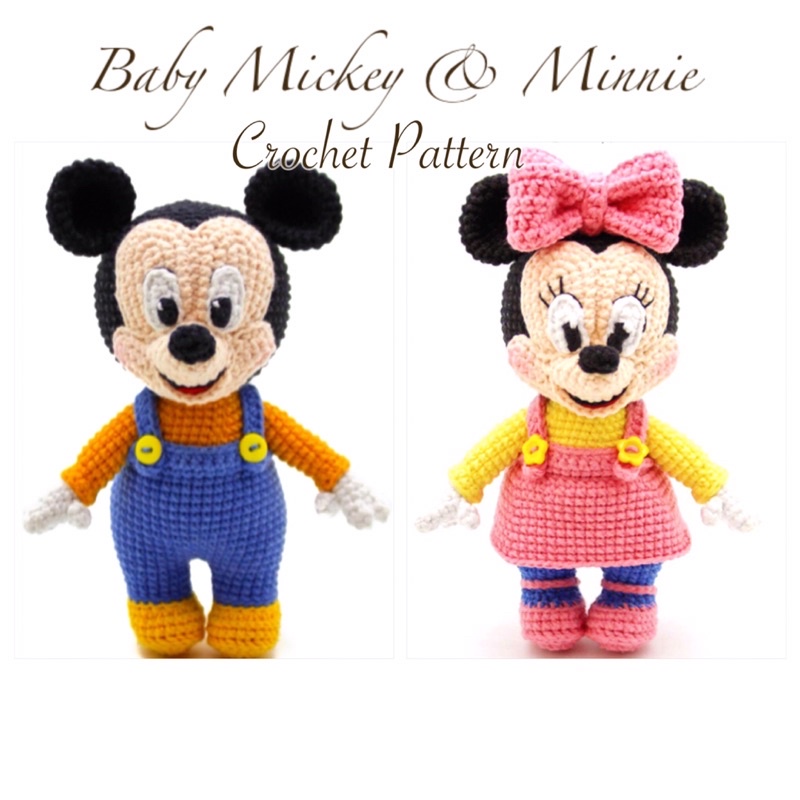 [PDF file]Amigurumi Crochet Tutorial {Baby Mickey & Minnie} PDF File ...