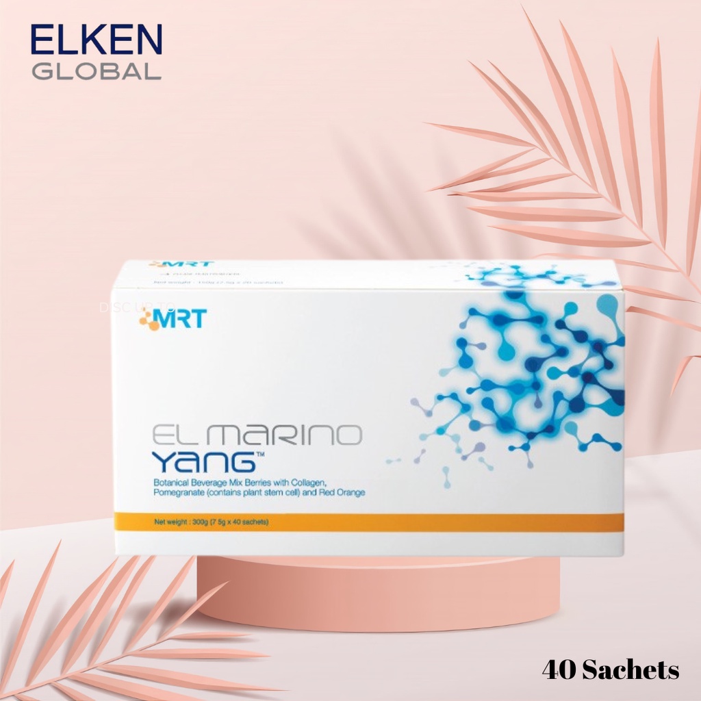 Elken El Marino Yang I Botanical Beverage Mix Berries with Collagen I ...
