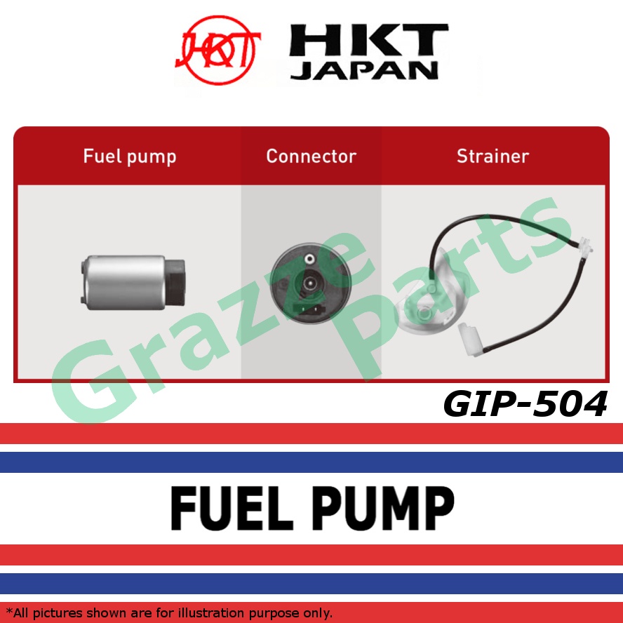 HKT 100% Made In Japan Electric Fuel Pump Motor In Tank GIP-504 for ...