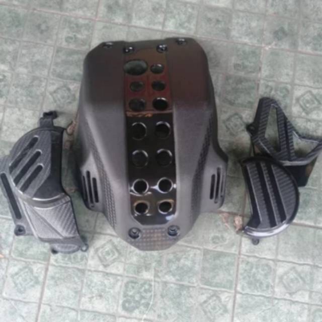 MESIN Crf 150l Engine Protector Gat CrfPlus Engine Guard crf150 Engine ...