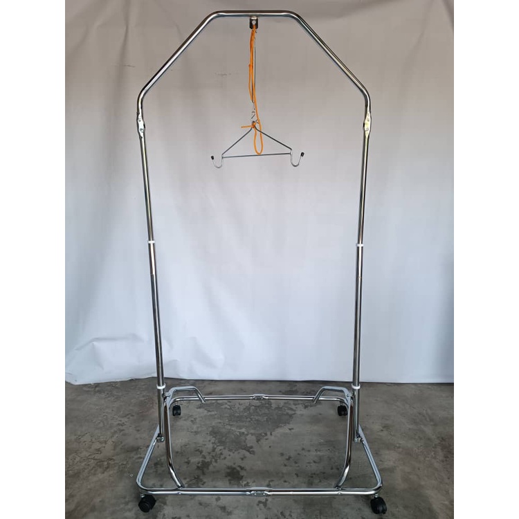 (READY STOCK) Baby Spring Cot Stand - Chrome / Buaian Bayi | Shopee ...