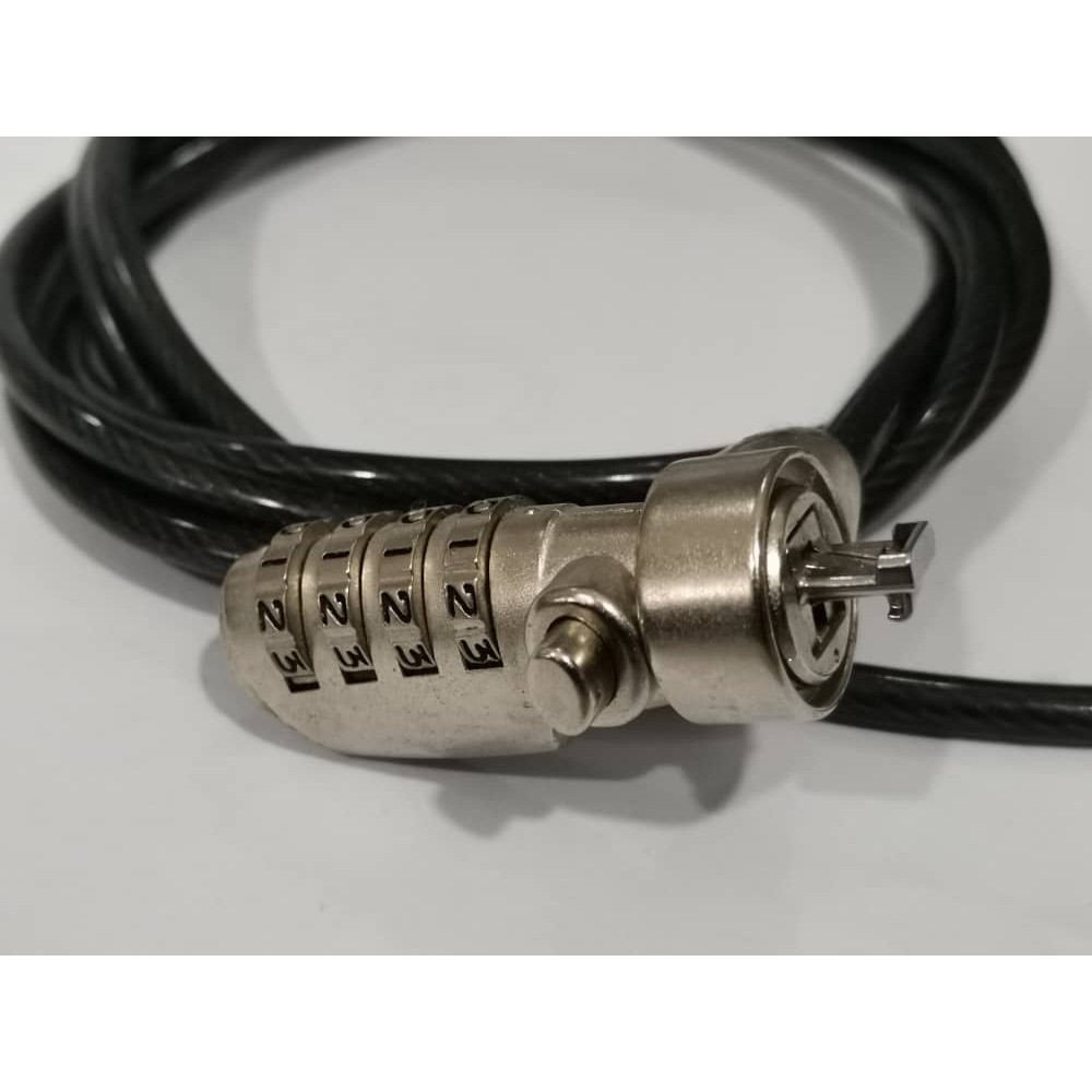 (Local ready stock) MONSTERLOCK Universal Security Combination Cable ...