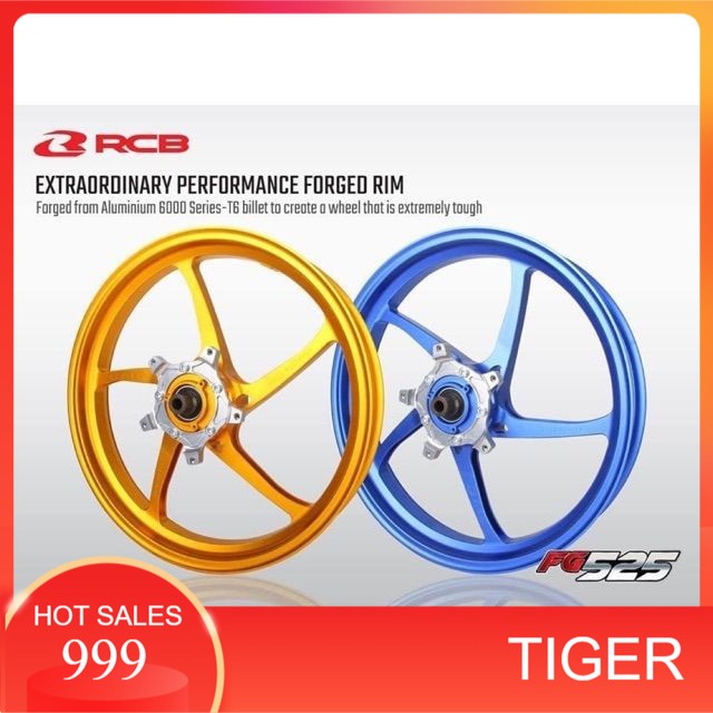 Racing Boy Forged Rim Yamaha R25 Fg525 MT25 MT-25 Rims 100 % Original ...