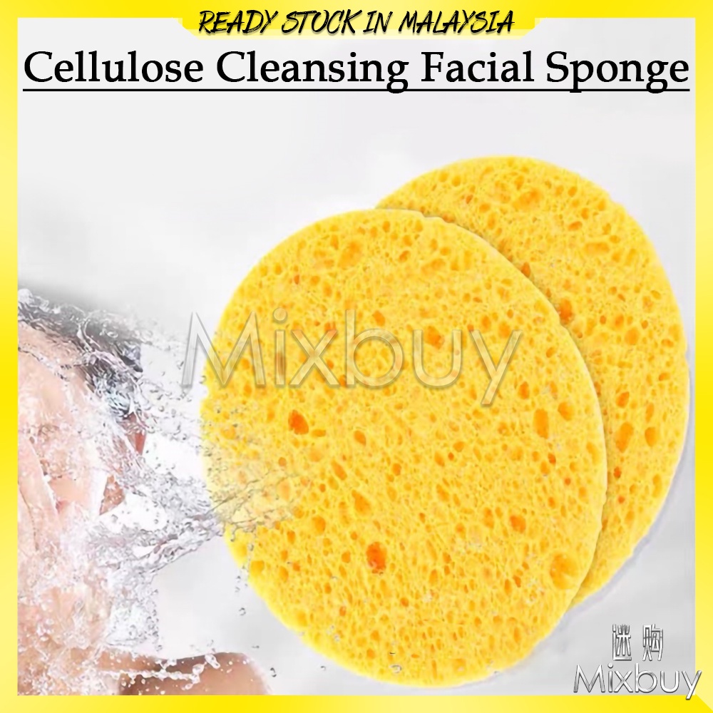 Puff Cleansing Sponge Washing Face Sponge Span Pencuci Muka (LOCAL ...