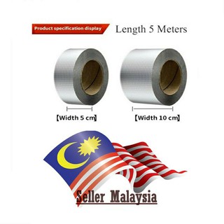 💥Aluminum Waterproof Roof Tape💥 Pelekat Gam Tampal Zink Tangki Paip ...