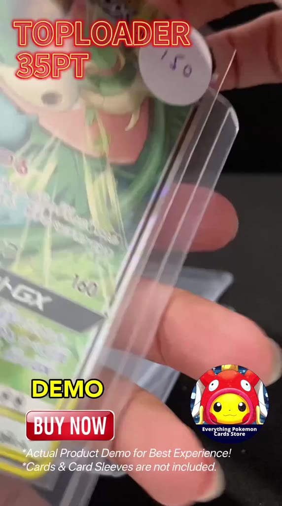 [FREE 5 BUY 20] Toploader Pokemon Yugioh Digimon KPOP Photocard Card ...