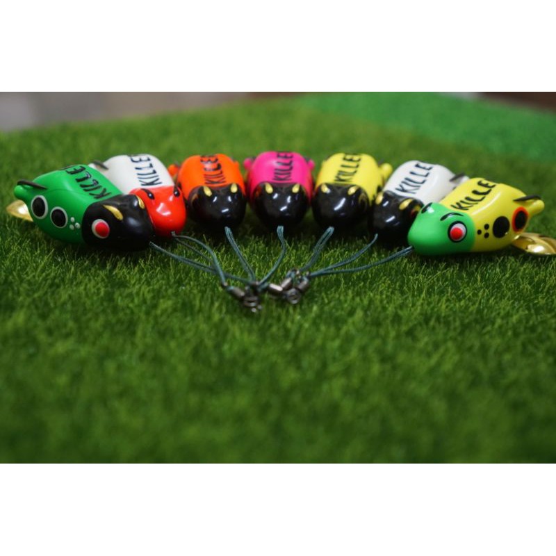 Lure Killer Soft-frog With Kevlar Single Blade @ Double Blade ( Orange ...
