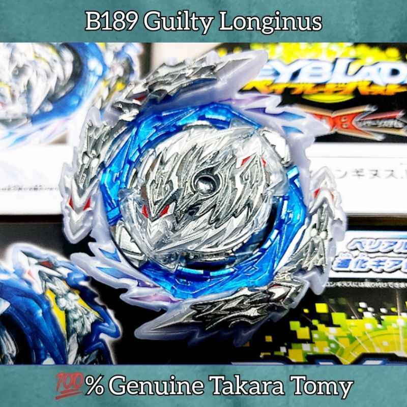 B189 Guilty Longinus ( Beyblade Takara Tomy ) L Gear | Shopee Malaysia
