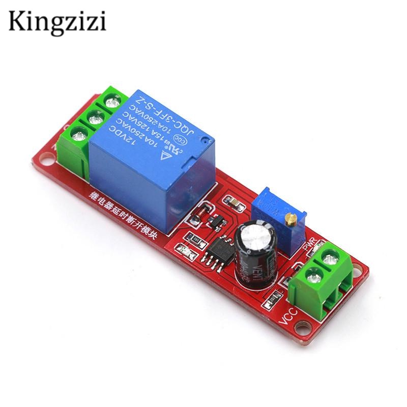 DC 12V NE555 Timer Switch Adjustable Module Time delay relay Module 12V ...
