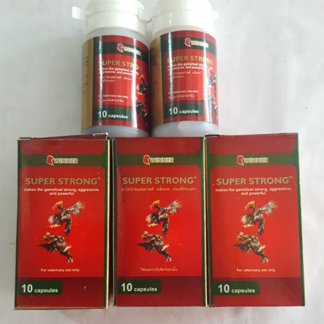Super STRONG 1 Bottle 10 Capsules BANGKOK Chicken DOPING Substitute For ...