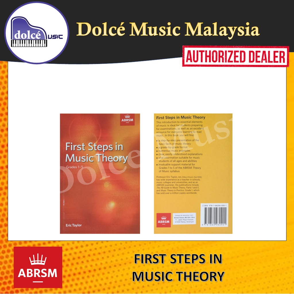 ABRSM - First Steps In Music Theory | Shopee Malaysia