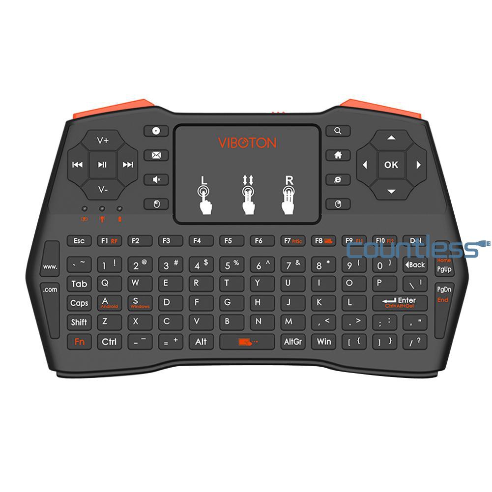 【Ready stock】VIBOTON i8 Plus Mini 2.4G Durable Plastic Wireless ...