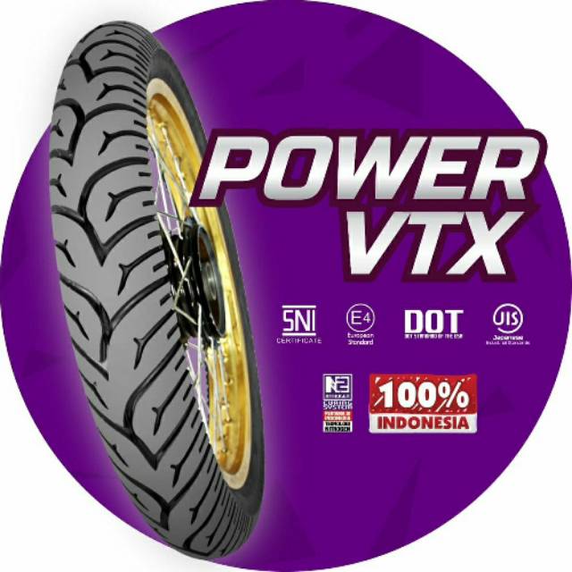 Mizzle Power VTX Tires 50/90-17 60/80-17 70/80-17 | Shopee Malaysia